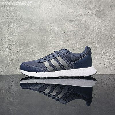阿迪达斯男女低帮透气运动跑步鞋