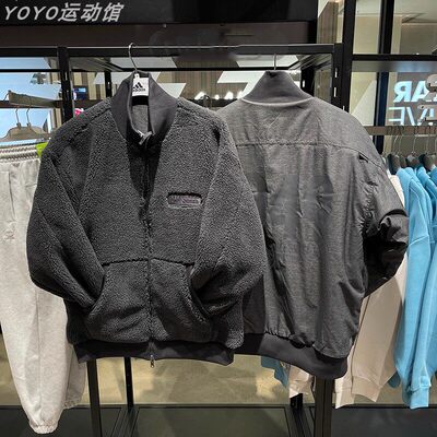 阿迪达斯男子双面穿保暖休闲夹克