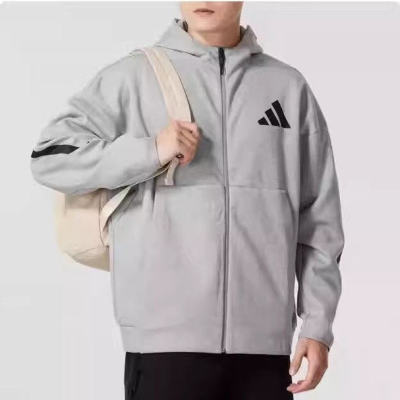 adidas阿迪达斯男连帽外套