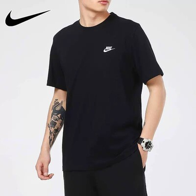 Nike耐克短袖男装舒适款2026夏季运动 T恤黑色半袖体恤AR4999-013
