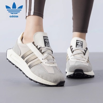 正品Adidas阿迪达斯三叶草男女情侣休闲鞋RETROPY E5运动鞋JH7189