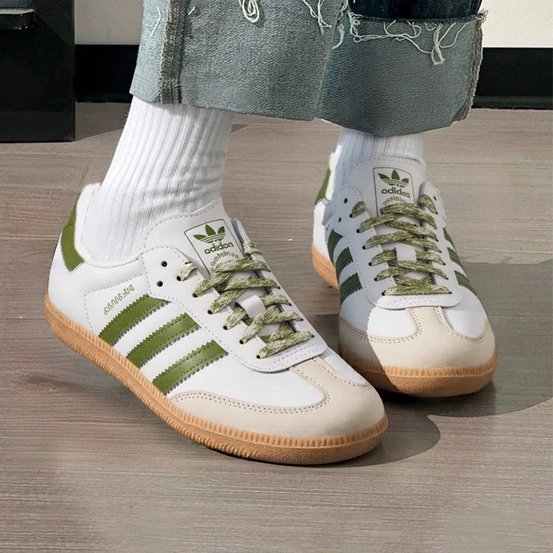 Adidas阿迪达斯三叶草女鞋2026新款SAMBA OG休闲板鞋德训鞋JS1352