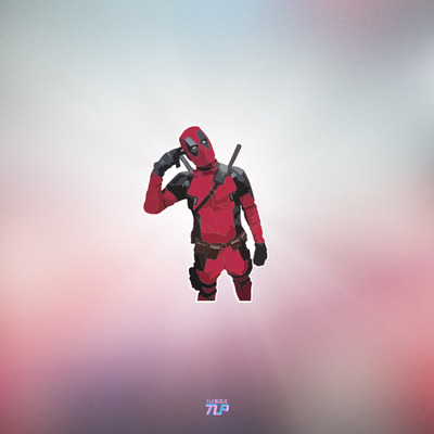 反光车贴漫威反英雄小贱TLP电影