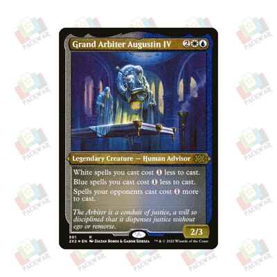 万智牌 大仲裁者奥古斯汀四世 Grand Arbiter Augustin IV 金 多