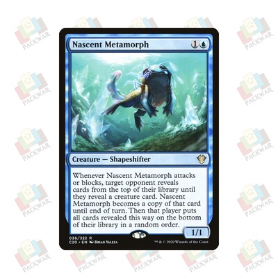 牌客窝 万智牌 初生蜕变妖  Nascent Metamorph  金 蓝