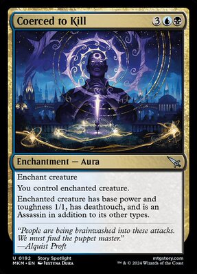 受迫杀人威世智万智牌