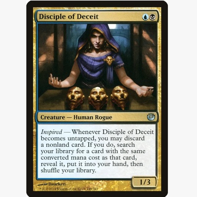 牌客窝 万智牌  诡诈信徒 Disciple of Deceit 银 多色
