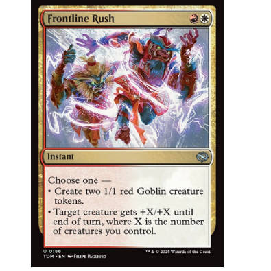 牌客窝 万智牌 前线冲袭 Frontline Rush 银 多色