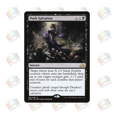 牌客窝 万智牌 黑暗救援 Dark Salvation 金 黑 闪