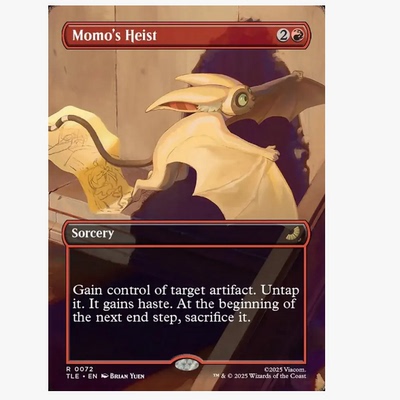 牌客窝 万智牌 模模劫案 Momo's Heist 金 红