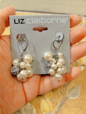【BW中古】Liz Claiborne 原卡全新耳钉式耳环