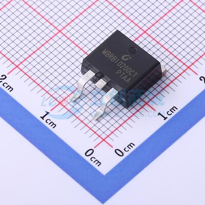 肖特基二极管 MBRB10200CT TO-263-2L CJ(江苏长电/长晶) 原装