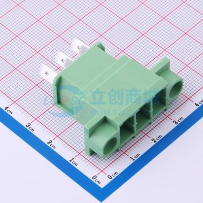 插拔式接线端子 KF2EDGSWB-7.62-3P  7.62mm 电子元器件