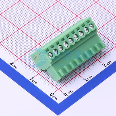 插拔式接线端子 KF2EDGK-2.54-9P P=2.54mm 插头 1x9P 电子元器件