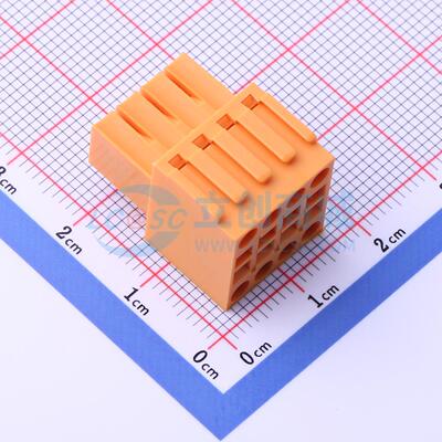 插拔式接线端子 KF2EDGKE-3.5-2*4P P=3.5mm 插头 电子元器件配单