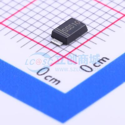 肖特基二极管 SS510F SMAF 100V 5A SHIKUES(时科) 电子元器件