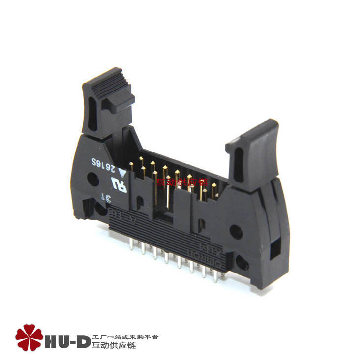 原装欧姆龙 16P直针牛角 XG4A-1631 DC2-16P直针 2.54间距_虎窝淘