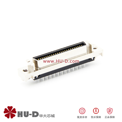 SCSI伺服连接器 焊板式 HPCN 50PIN 14P 20P 26P 36P 母头直针