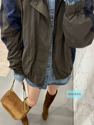 ZHOU买手店｜欧美时尚街头复古休闲运动宽松舒适夹克外套上衣女