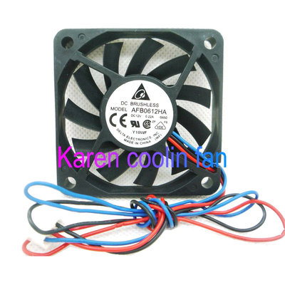 AFB0612HA全新Delta/台达6010 DC12V 0.22A风扇EFB0612HA MA LA