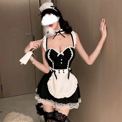 内衣性感可爱女仆钢托聚拢制服睡衣