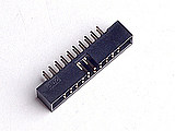 BOX简牛2.0mm 间距   2X13P 双排 直插直针   180度