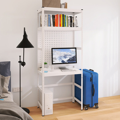 峰阳货架学生桌架工作间五金少女组合洞洞板金属书卧室源头工厂