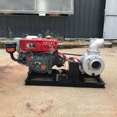 热销抗旱排涝柴油自吸泵山岭灌溉大棚柴油离心泵农田浇地汽油抽水