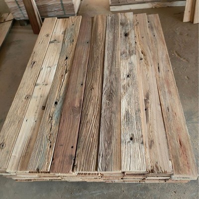 老榆木门板护墙板自然纹理风化装修门板门板材整板旧木板拼接板材