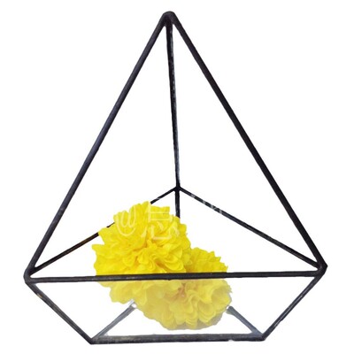 16013b包邮!几何微景观玻璃摆件花房多肉植物玻璃小花房