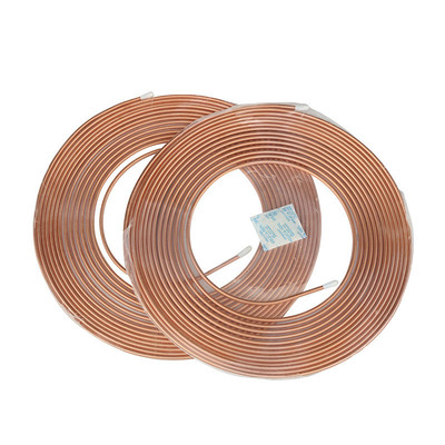 tp2紫铜铜管蚊香型盘管tp2紫铜直管控流制冷导电用盘管
