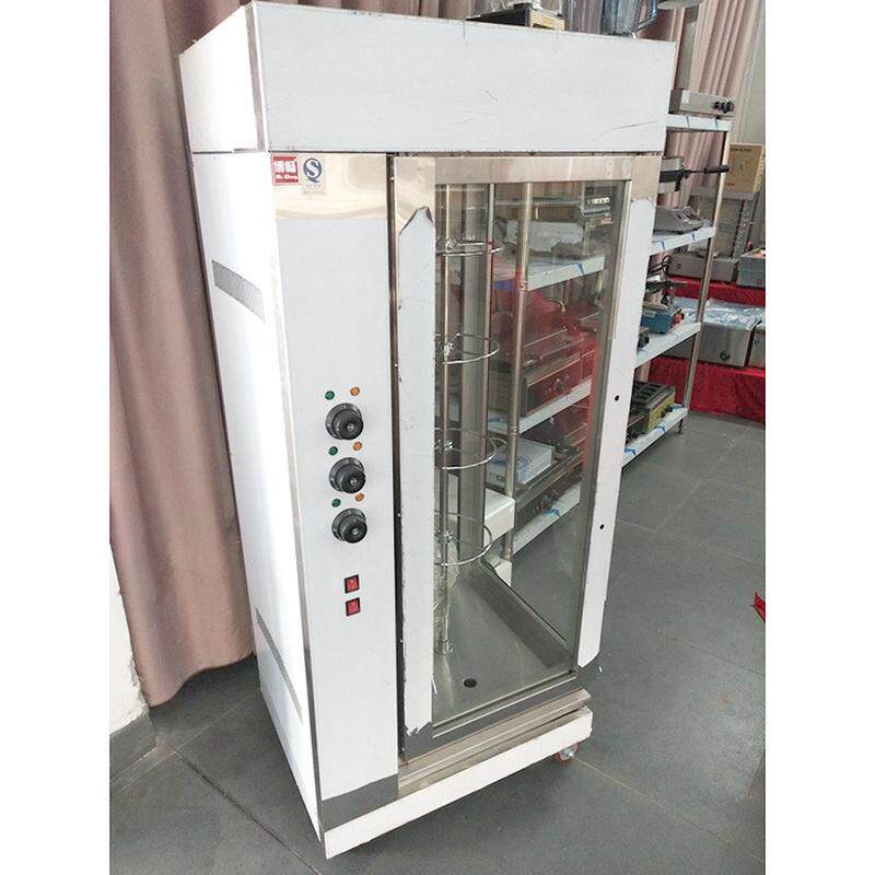 热销商用立式自动旋转式烤鸭炉电热大型烤禽箱烤鸡炉鹅箱电烤烤鸭