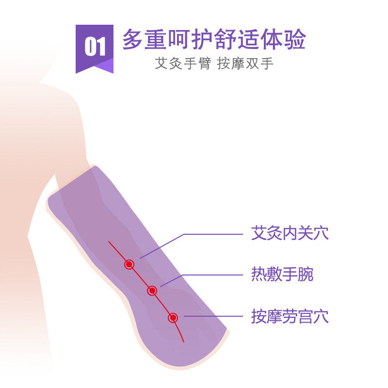 热销手部按摩器手关节按摩手臂手指宝热敷家用美手电动嫩手宝源头