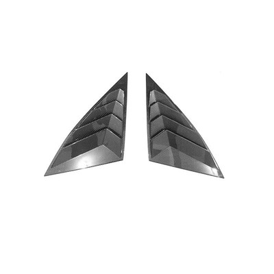 适用于21款现代途胜L后窗百叶改装配件TUCSON三角百叶窗装饰贴片