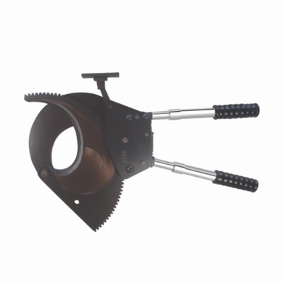 伸缩式棘轮剪齿轮式直柄剪铜铝铠装电缆切断j40j75j100j160电缆剪