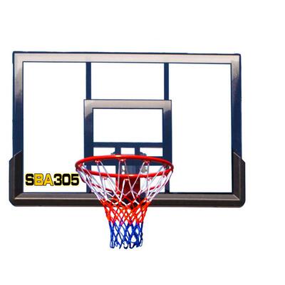 sba305-008s墙壁式成人家用篮球框壁挂式透明篮球架板投篮篮球