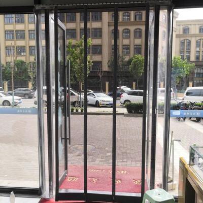 eao4批发黑色超透纱网磁吸门帘防蚊高结实耐用尺寸透明度透气厂家