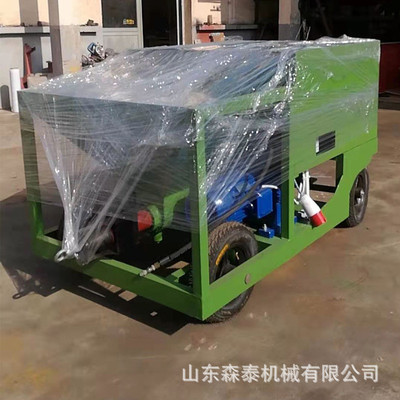 塑胶跑道橡胶颗粒喷涂机PTJ-120喷涂机厂家操场跑步铺装颗粒机