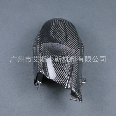 热销适用于维斯帕vespagts300hpe踏板车防烫碳纤维发动机盖改装
