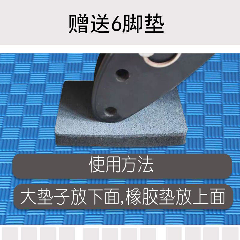 家用跑步机超静音减震垫子室内运动加厚器械防震隔音地垫子