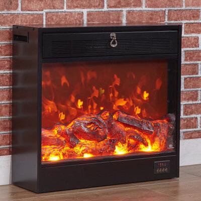 背景墙家用电壁炉仿真火焰壁炉芯欧式取暖壁炉装饰嵌入式壁炉装饰