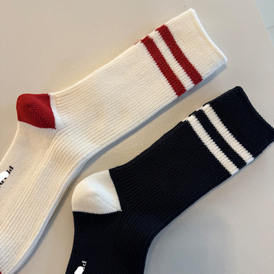 内置两款大牌中筒袜 秋冬棉袜 惊艳你的双脚