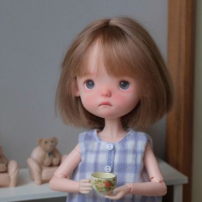 bjd6分娃娃bjd正版娃娃6分特体小P娃娃bjd素体娃娃bjd人偶娃娃萌