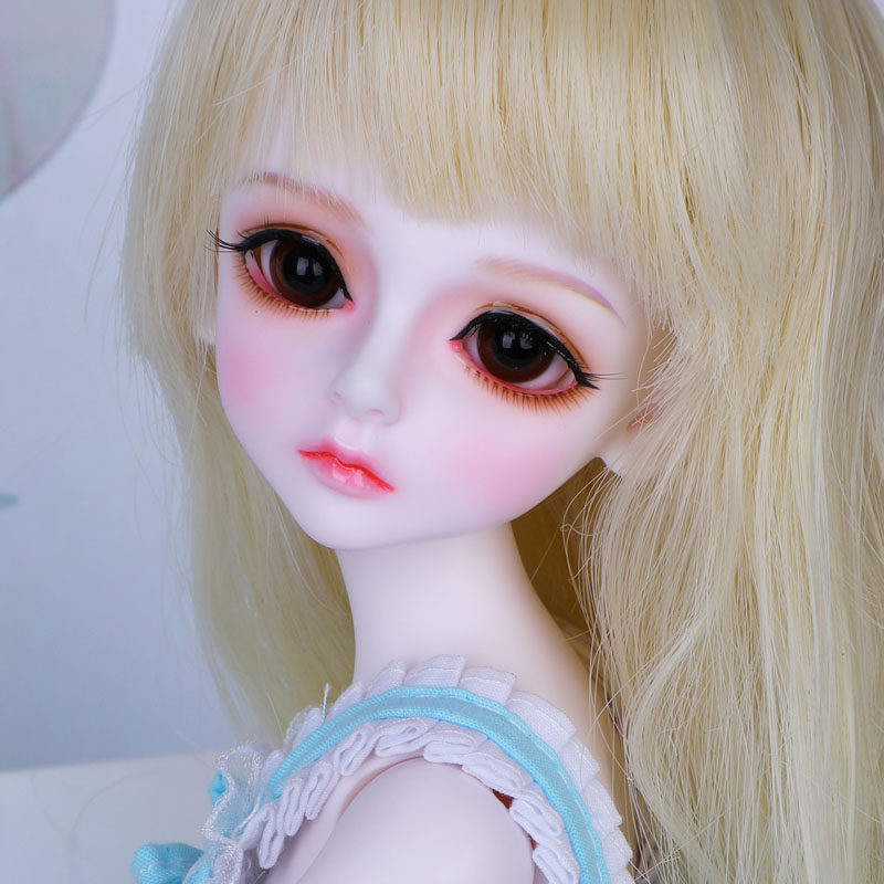 套装 送妆包邮 bjd娃娃 SD娃娃fallen angels 1/4女娃bory_虎窝淘