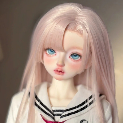 bjd娃娃sd娃4分女娃lust 葱bjd小葱气质正版素体关节人偶娃娃化妆