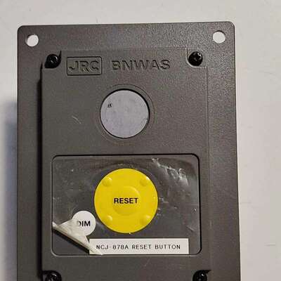 议价全新JRC BNWAS复位按钮，型号NCJ-878A，原装正