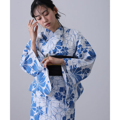 日单浴衣日本传统款和服棉麻女