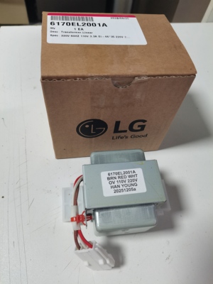 适用LG原装变压器6170EL2001A参数220V 50HZ 110V 3.3A EI-66*35