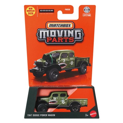 火柴盒 FWD28开门车 道奇动力皮卡 DODGE POWER WAGON Matchbox