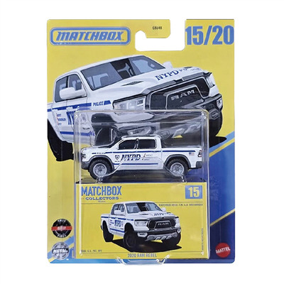 火柴盒 GBJ48 S收藏家系列 道奇公羊皮卡 NYPD 纽约警车 Matchbox